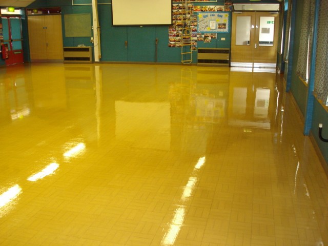 School Hall Floor