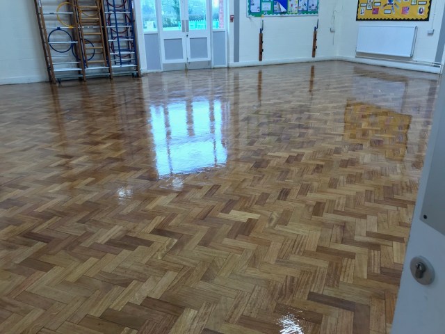 School Hall Floor